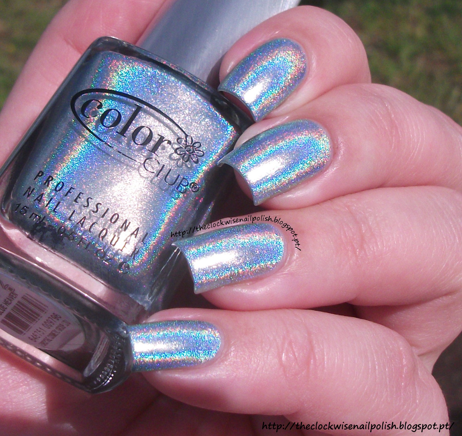 The Clockwise Nail Polish: Color Club Blue Heaven