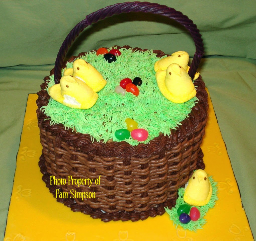 Buttercream Basketweave Tutorial & Easter Cake Ideas | Sweet P's Cake ...