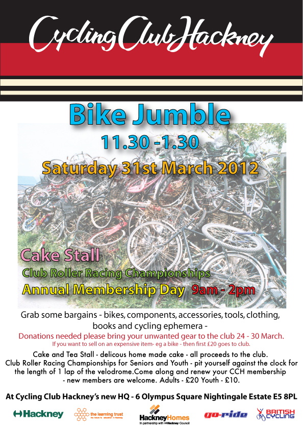 Cycling Club Hackney: March 2012