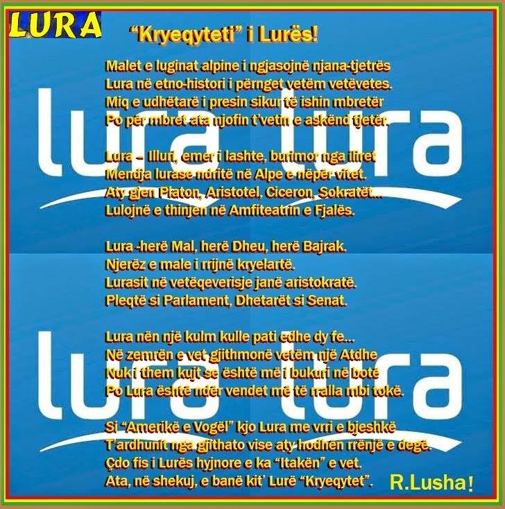 Lura herë Shtet,herë Kryeqytet,herë Mbret,herë për vete,gjithmonë për ...