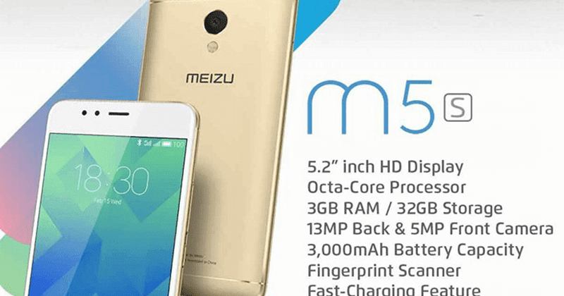 Meizu M5s Now Official In PH, Priced At PHP 8990