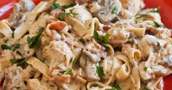 Chicken Boscaiola Recipe - Girls Dishes