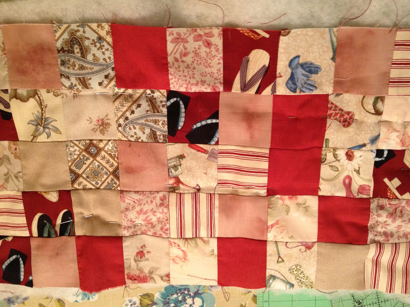 MARMALENA: Patchwork again and some sewing - Και πάλι πάτσγουωρκ και ...