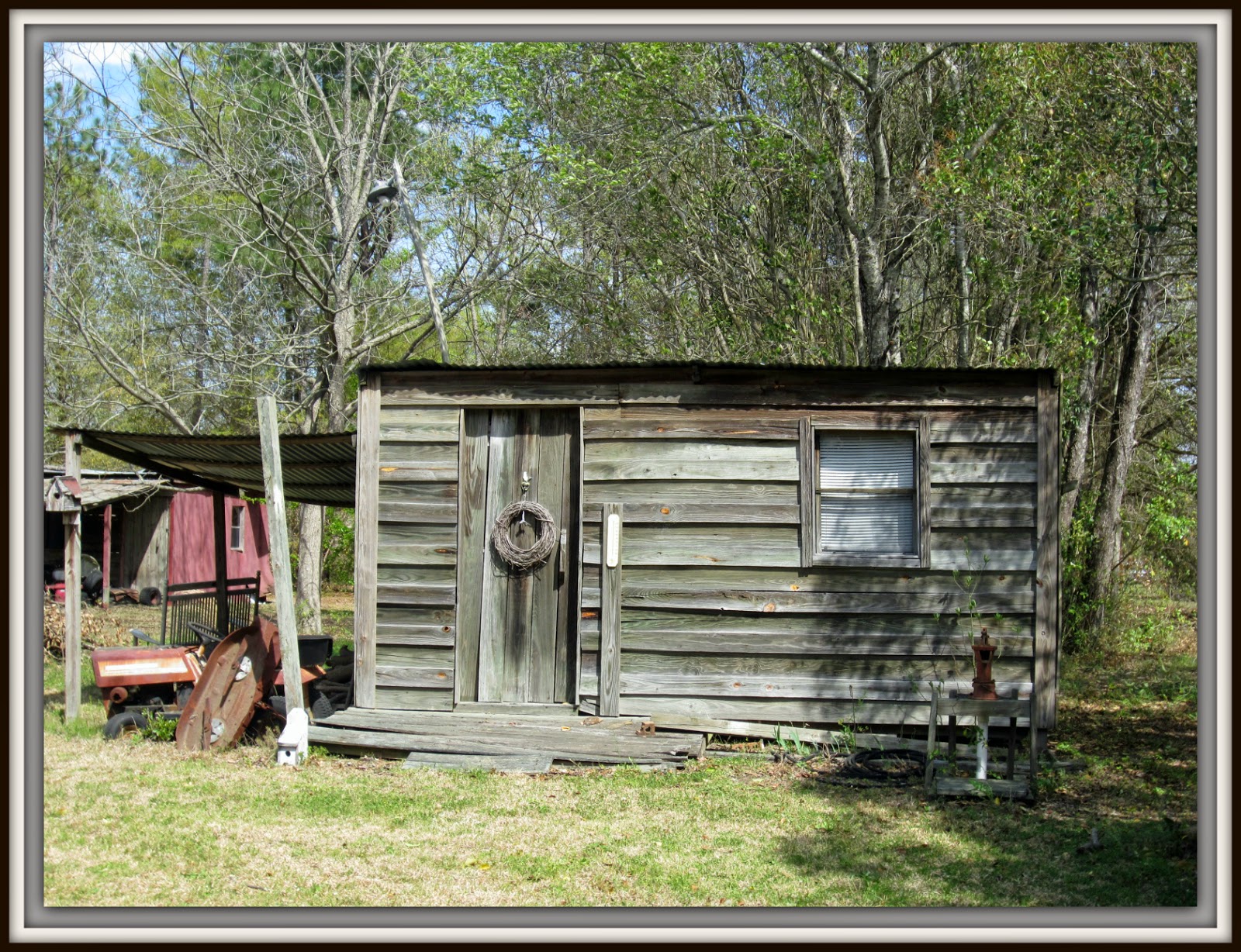 Hibiscus House: The Old Shack & Hand Pump
