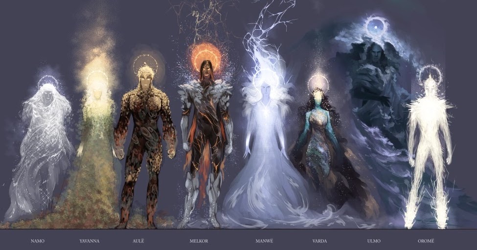 Arcanoteca: Menu Mitologia RPG: Os Valar (Tolkien)