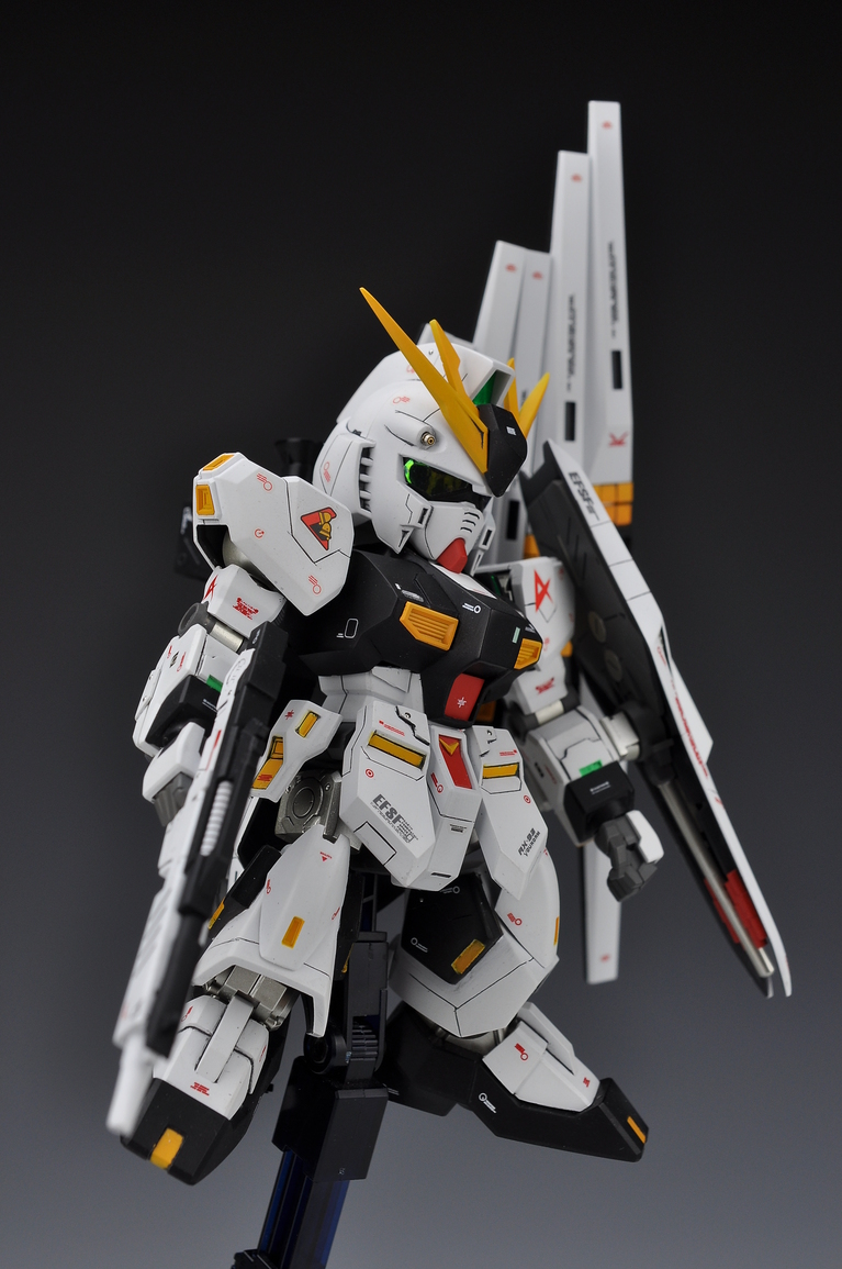 GUNDAM GUY: SD RX-93 V Gundam - Customized Build
