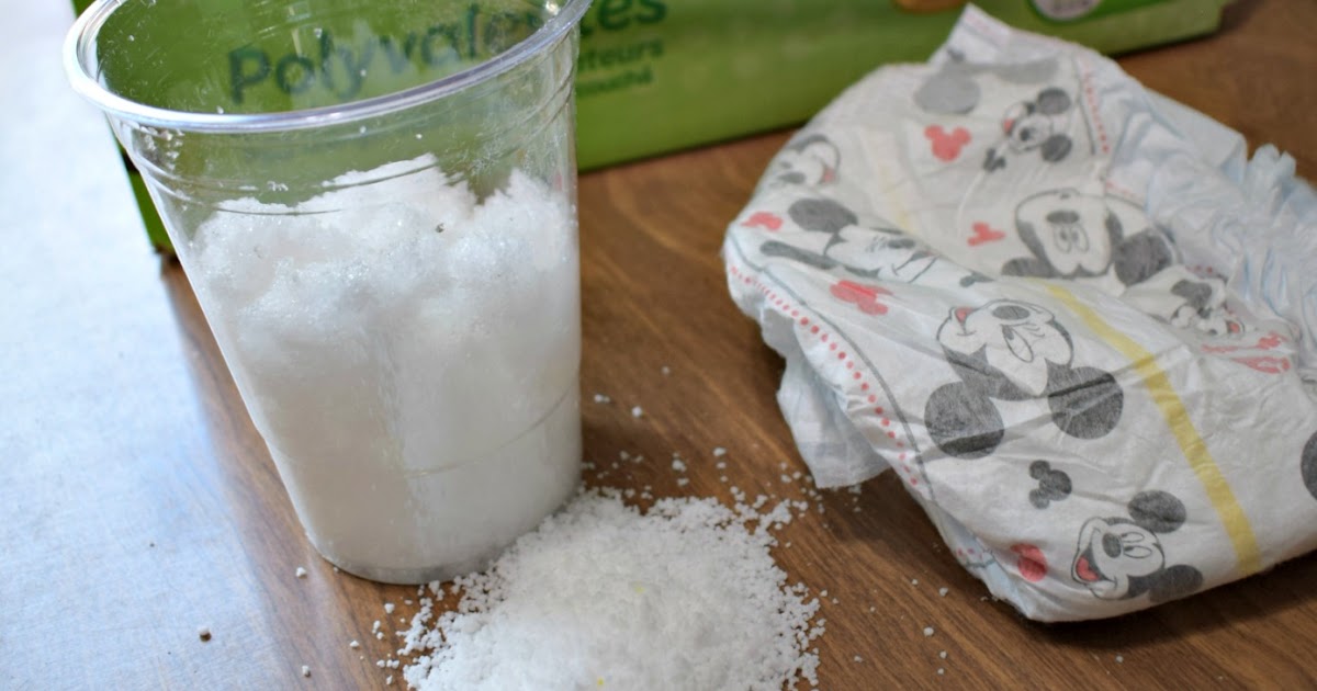 How Diapers Work - Science Experiment for Kids