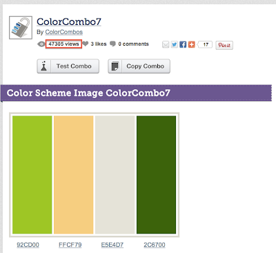 Life In Color: Color Combinations: A site for Color Nerds.