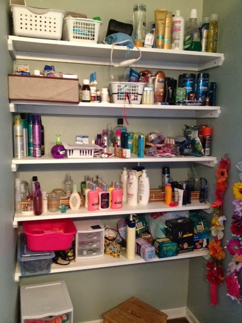 It's A Beautiful Mess: Messy Spaces- Shelving Transformation