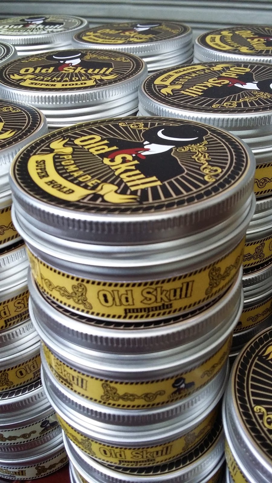 OLD SKULL POMADE: Kemasan Baru OLD SKULL POMADE