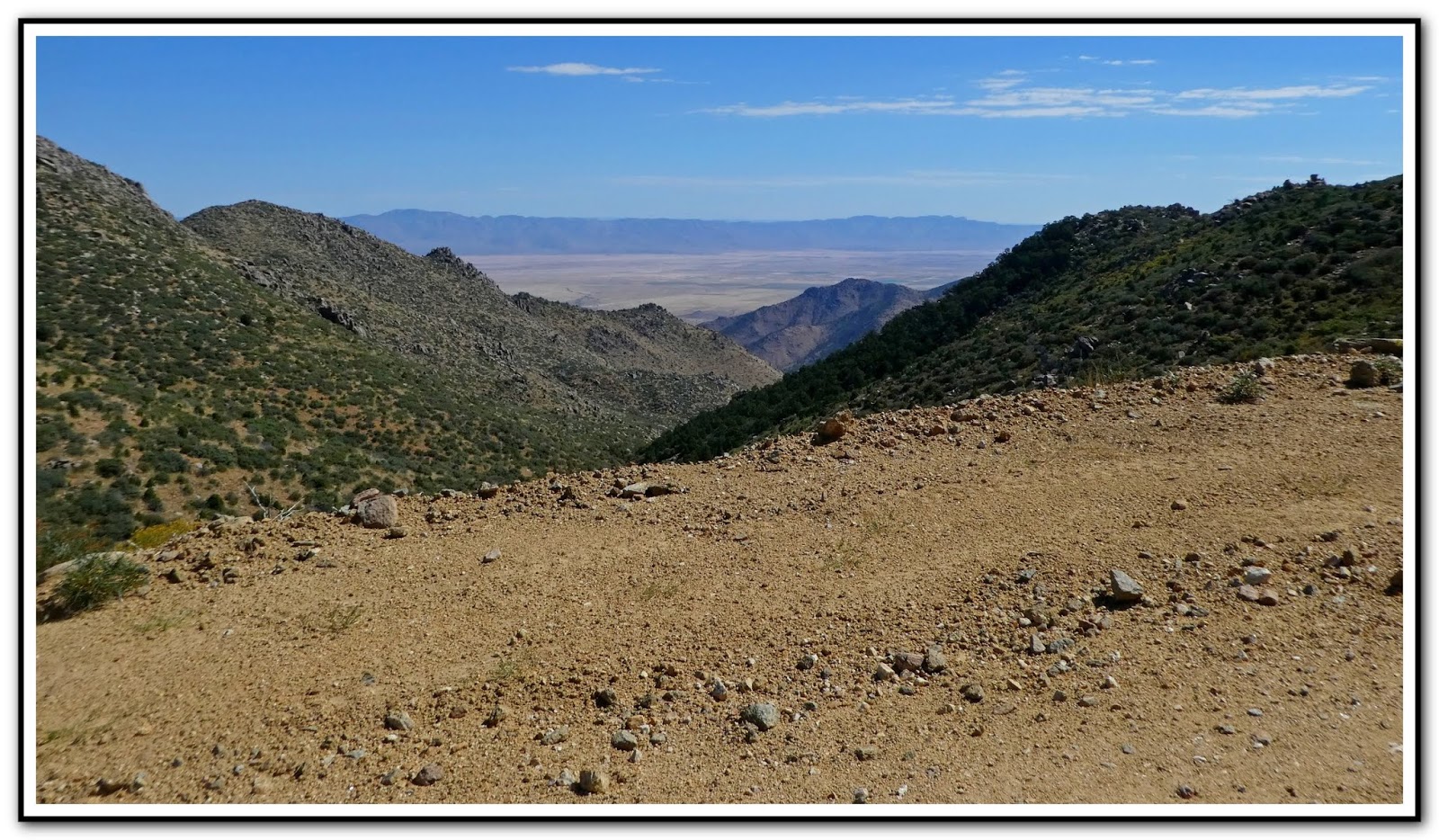 Ken's Photo Gallery: Big Wash Road in the Cerbat Mountains