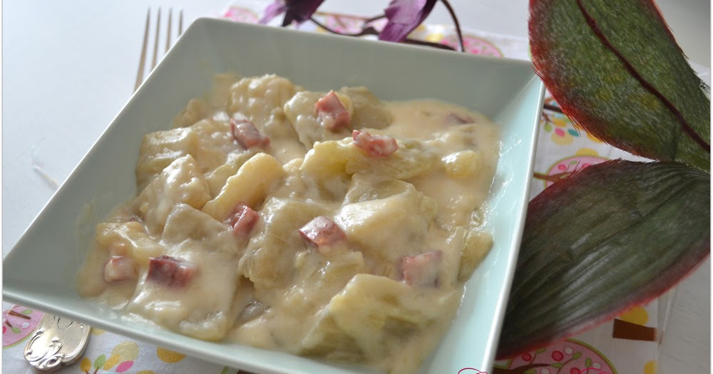 Cardo con picadillo de Jamón - Chismes y Cacharros