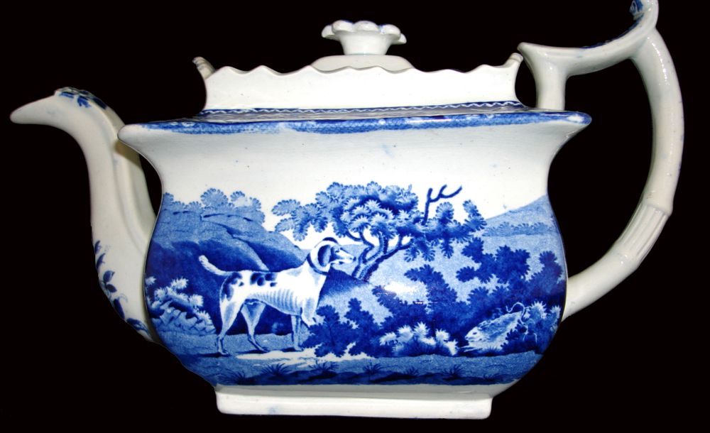 Dishy News - A Transferware Blog: TRANSFERWARE TEAPOTS