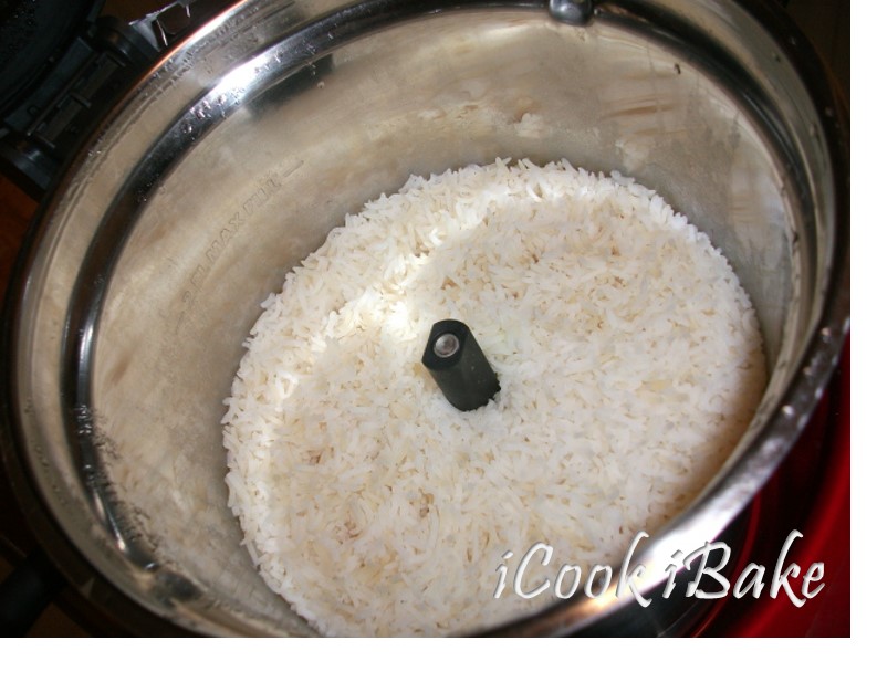 iCookiBake: How to Cook Rice in the KitchenAid Cook Processor