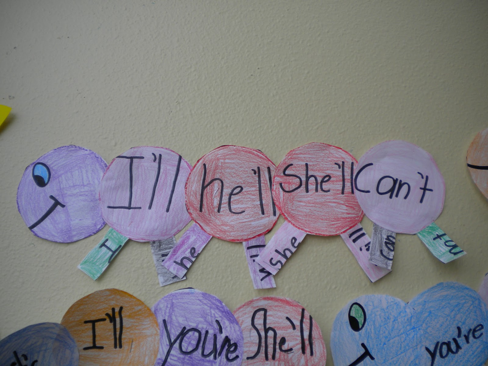 Adventures of First Grade: Fractions and Contractions