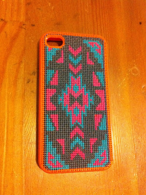 Pocket Knife: Embroidered iPhone Case
