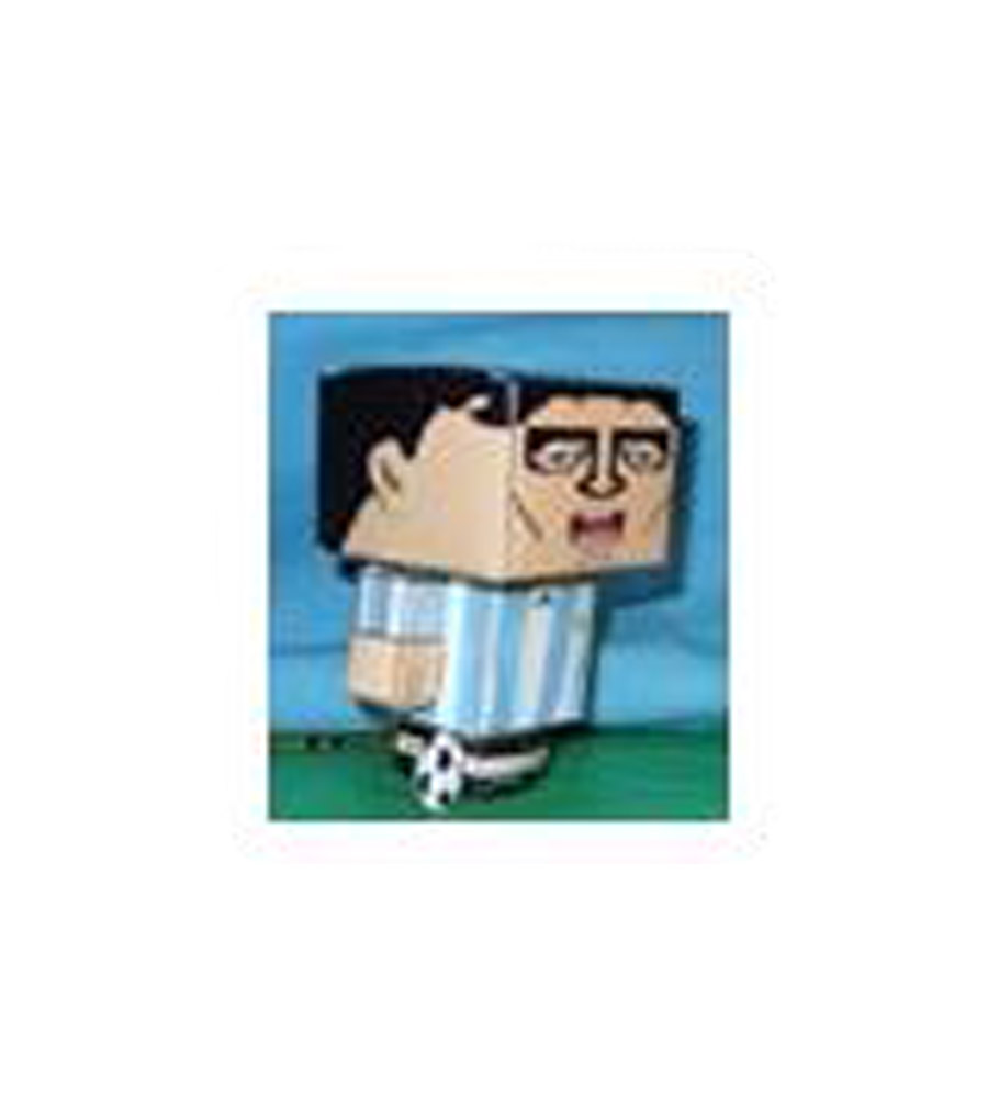 Todo Papercraft: Papercraft de Diego Maradona "El Pibe"