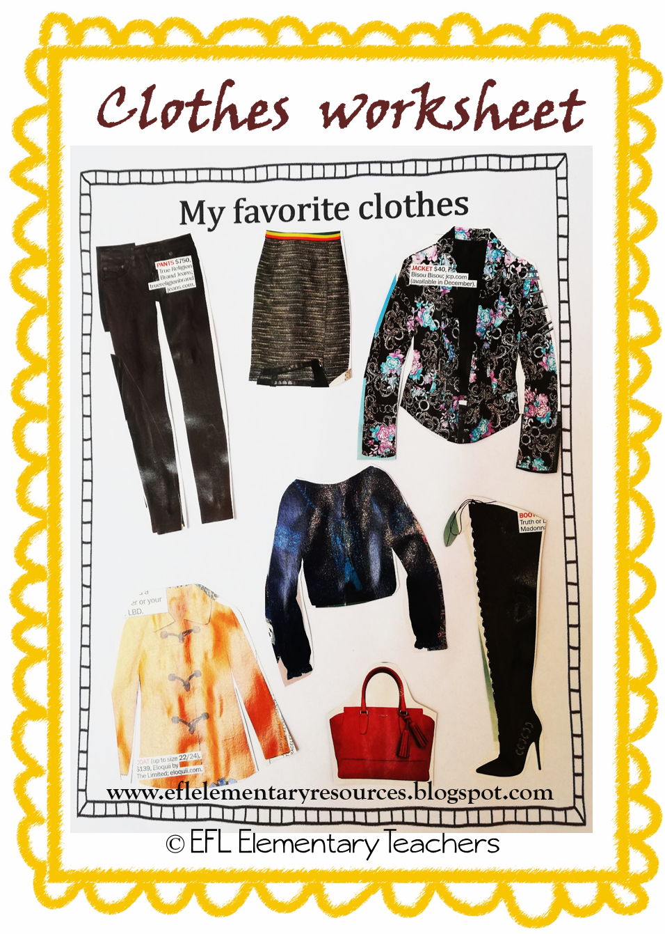 Clothes Teaching Resources