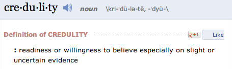 A leap in the dark or a step into the light?