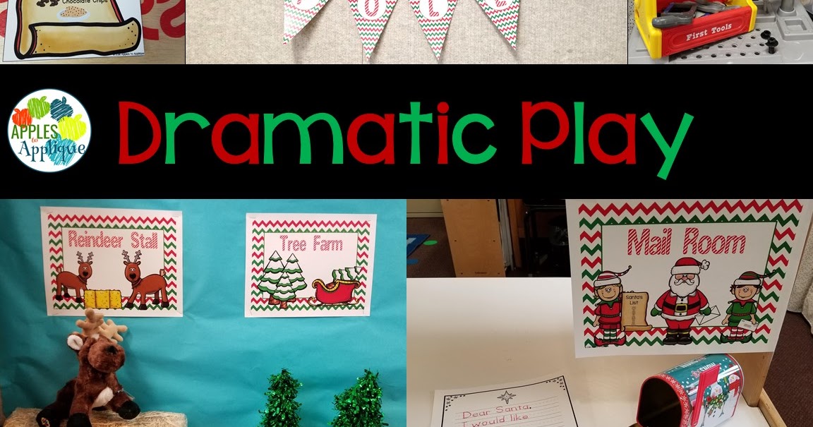 Apples to Applique: North Pole Dramatic Play Center