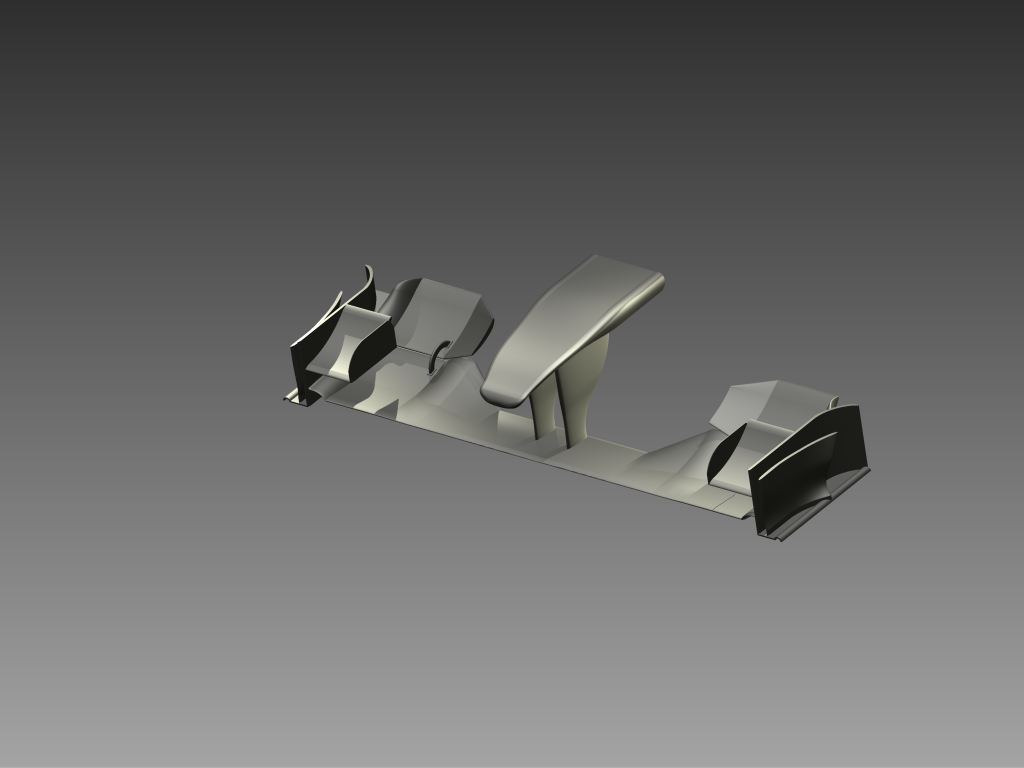 My CAD & CFD blog: Autodesk Inventor F1 frontwing