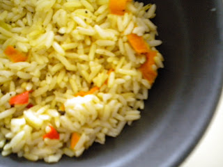 In My Kitchen: Yellow, Red and Orange Rice