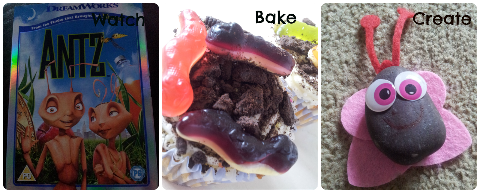 Watch Bake Create - Insects | The Mini Mes and Me