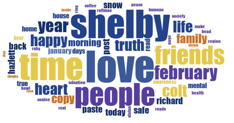 Moments of Introspection: Most Used Words On Facebook