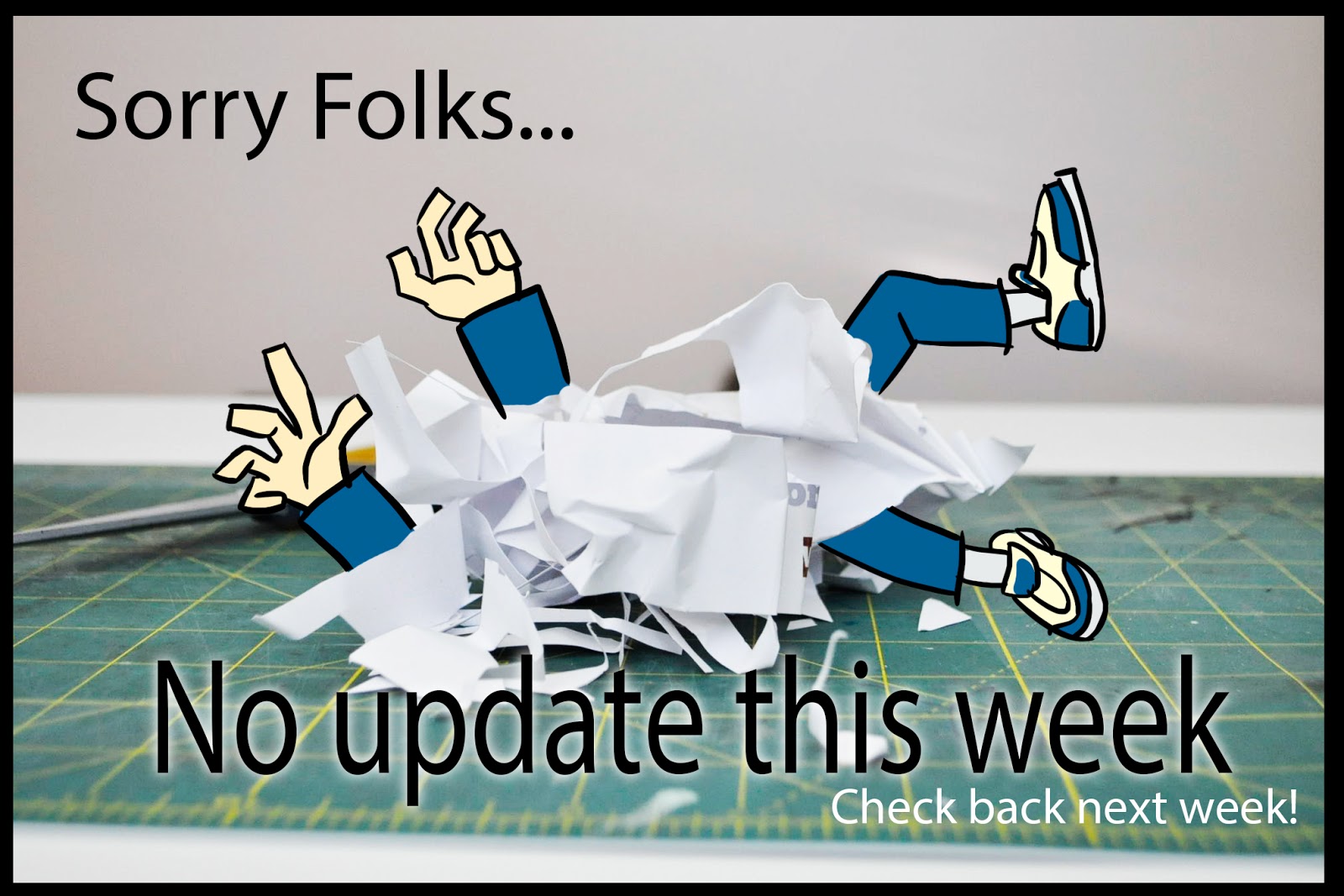 The Paper Custodian: No Updates, again!