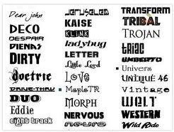 STARIQ GOODS: English Fonts Collection Free Download