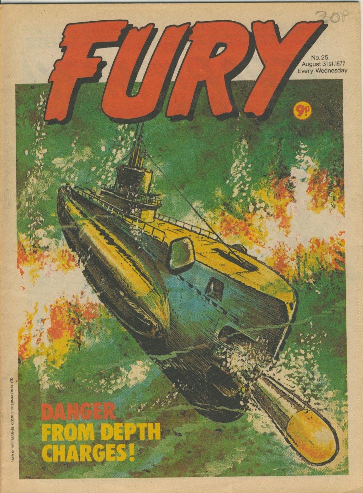 Boys Adventure Comics: Fury comic cover gallery (9)