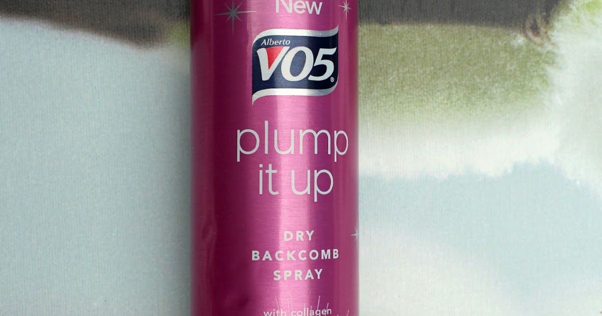 VO5 Plump It Up Dry Backcomb Spray | Beauty talk with Diana