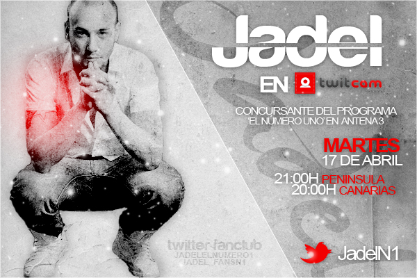 JADEL | CLUB DE FANS | LLÉVAME | OFICIAL: Segunda twitcam con Jadel.