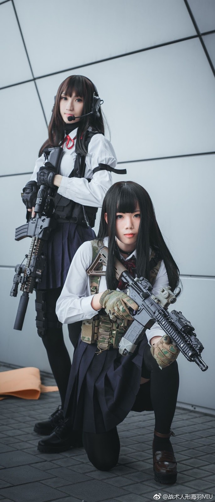 Amazing WTF Facts: Cute Asian Girls With Guns - Japanese Cosplay Armed ...