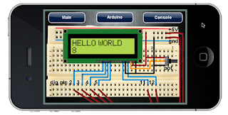 ShaTechs: LCD new In App for Arduino Simulator