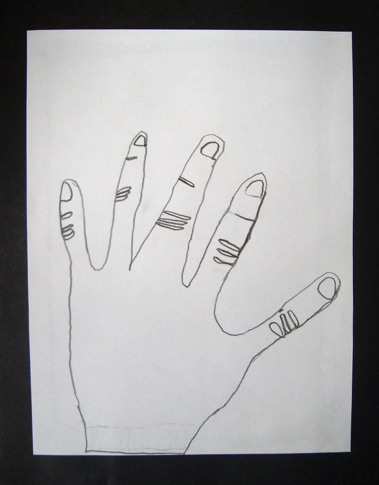 Use Your Coloured Pencils: Contour Drawing Hands