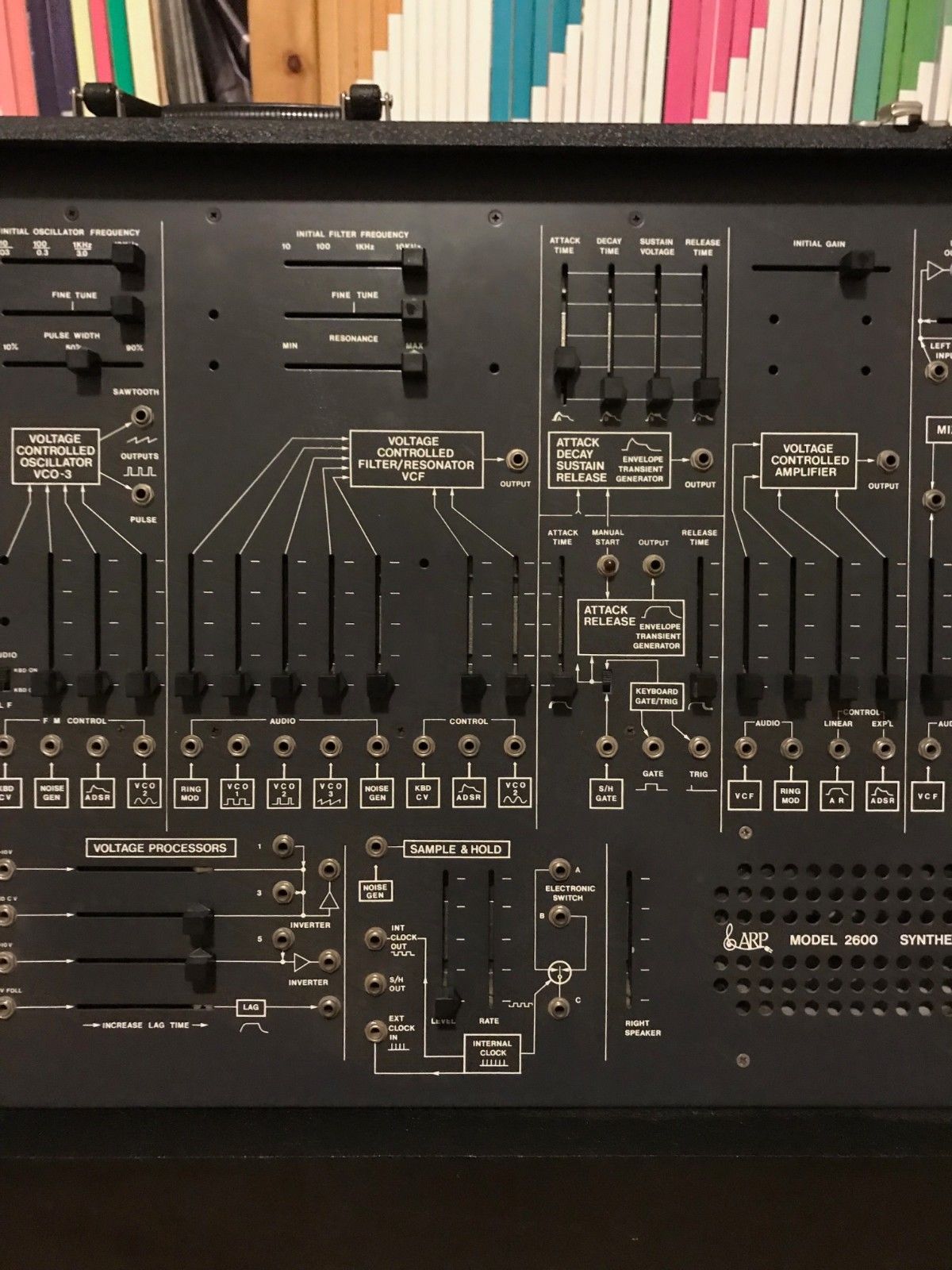 MATRIXSYNTH: Arp 2601 2600 Legendary Semi-Modular Synthesizer With 3620 ...