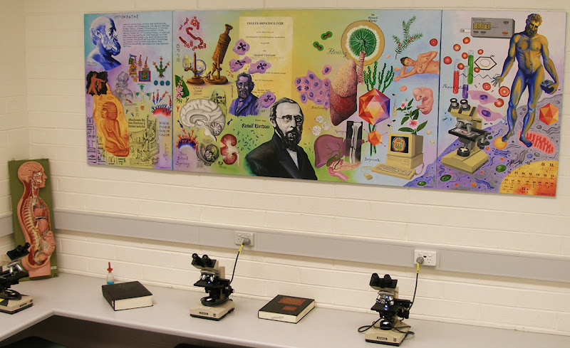 MAP: PATHOLOGY MURAL