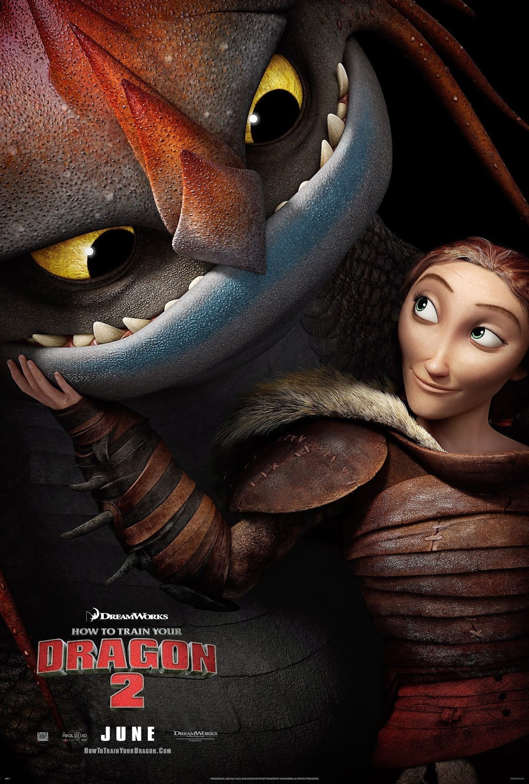 Toothless the Nightfury: New. Valka. Poster!