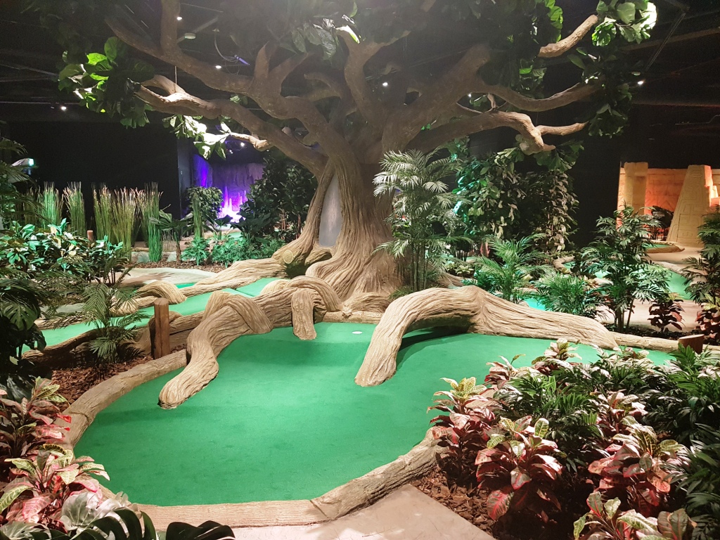 The Ham and Egger Files: Treetop Adventure Golf at The Printworks in ...