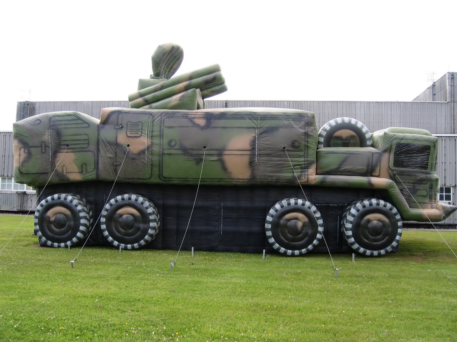 So much inflatable awesomeness.