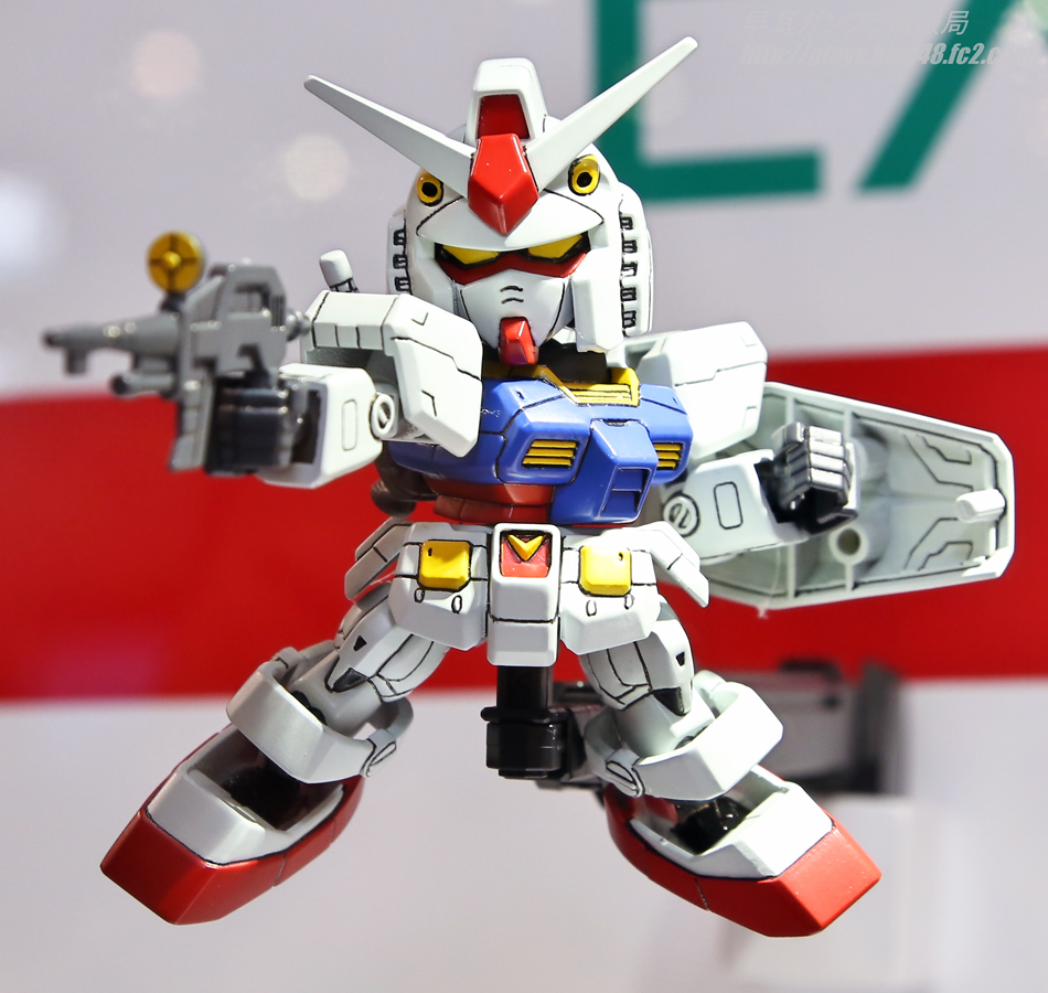 GUNDAM GUY: SD Gundam EX-STANDARD: RX-78-2 Gundam - On Display ...