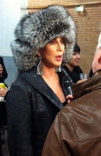 Cher News: PHOTOS! Glamorous Cher and Fergie During Paris Fashion Week