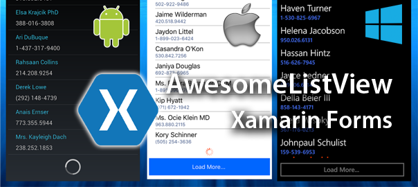 ListView in Xamarin Forms (Mvvm)