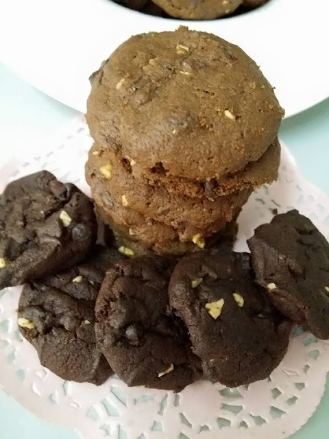 Biskut Cip Rich Coklat (Rich Chocolate Chip Cookies)