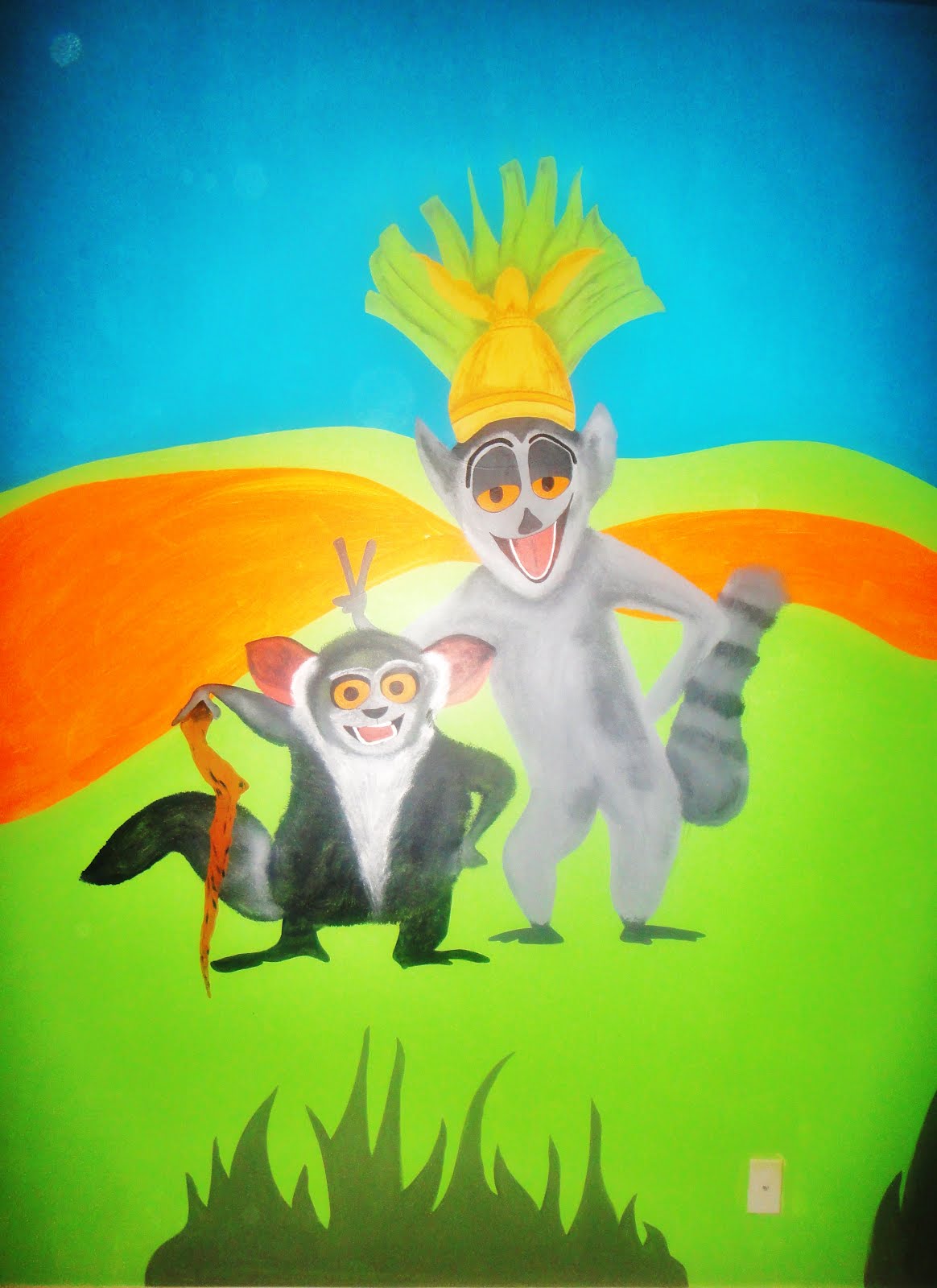 VILAK - Me at my place....!!!: Madagascar Mural
