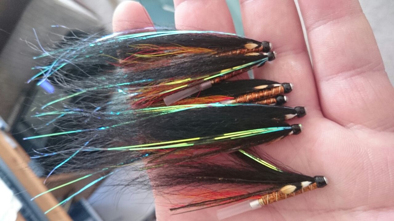 Salmon Fly: Cohn's Copper Sunray Shadow Variant Salmon Tube Fly - Tay ...