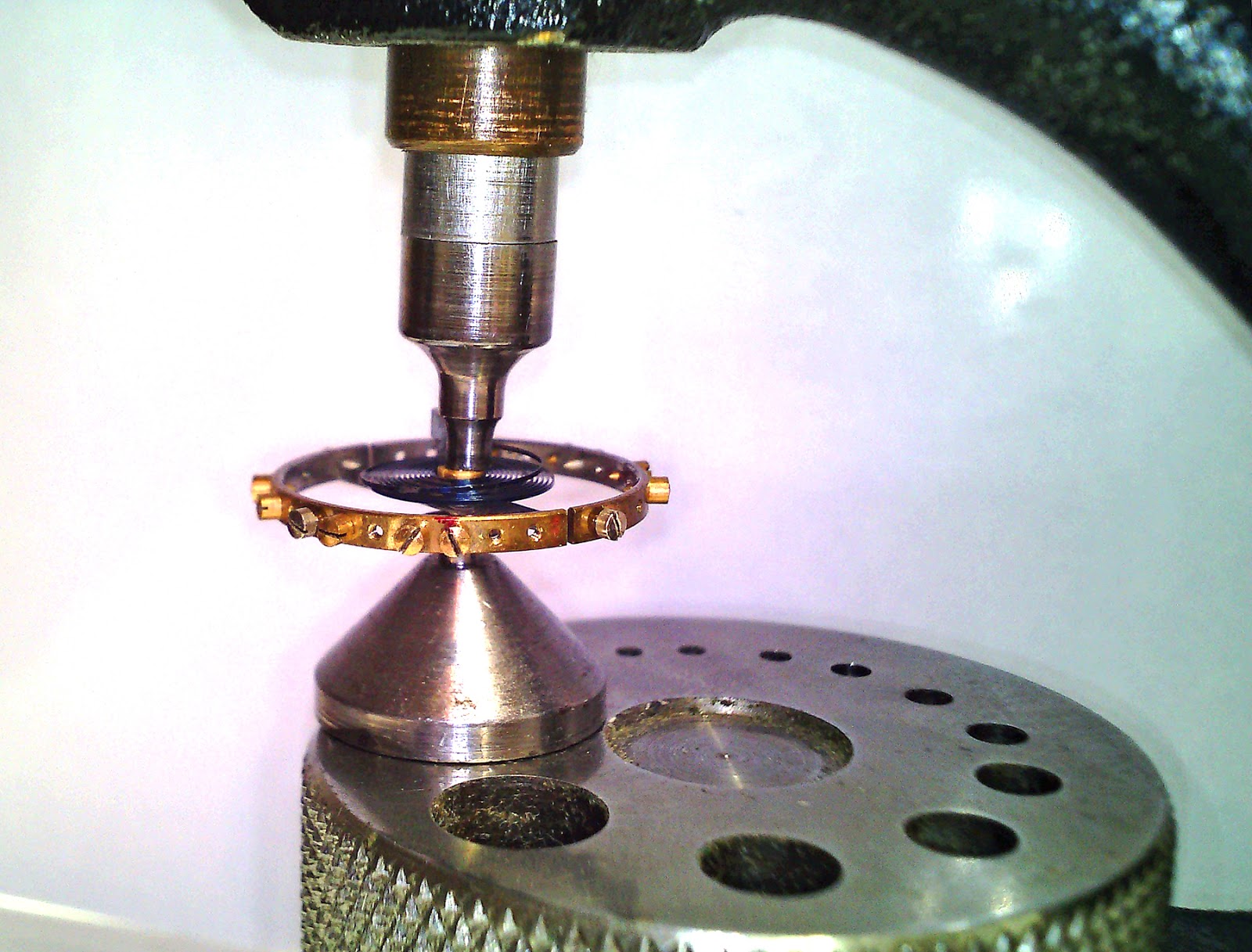 Oxford Pocket Watches: A Bluffers Guide to replacing a balance staff ...