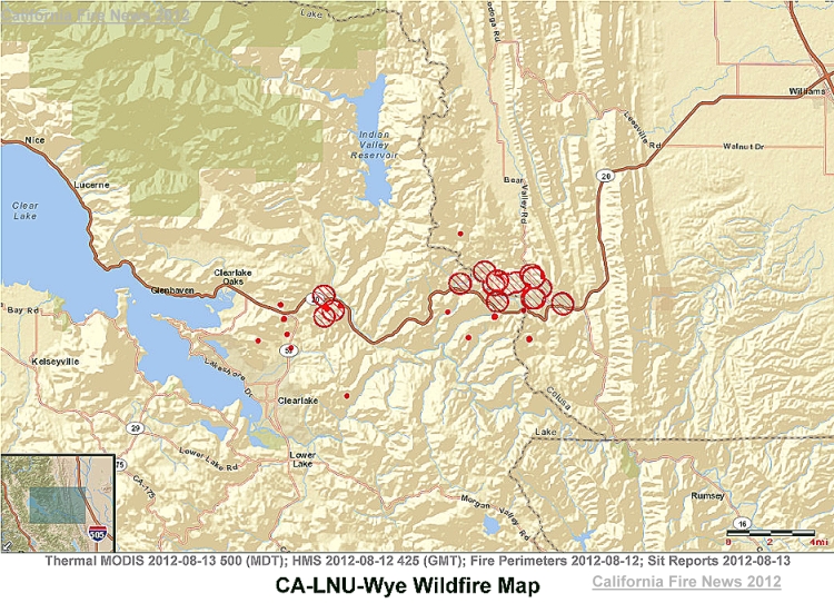 CFN - CALIFORNIA FIRE NEWS - CAL FIRE NEWS : CA-LNU-Wye (Y) 5,000 ...