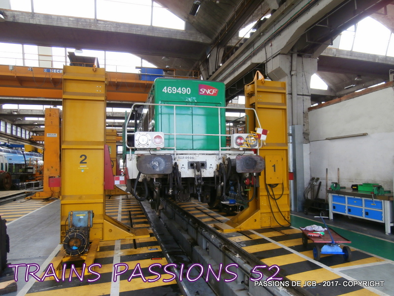 TRAINS-PASSIONS 52: LE DEPOT SNCF DE CHALINDREY (avec pour guide PATRICK)